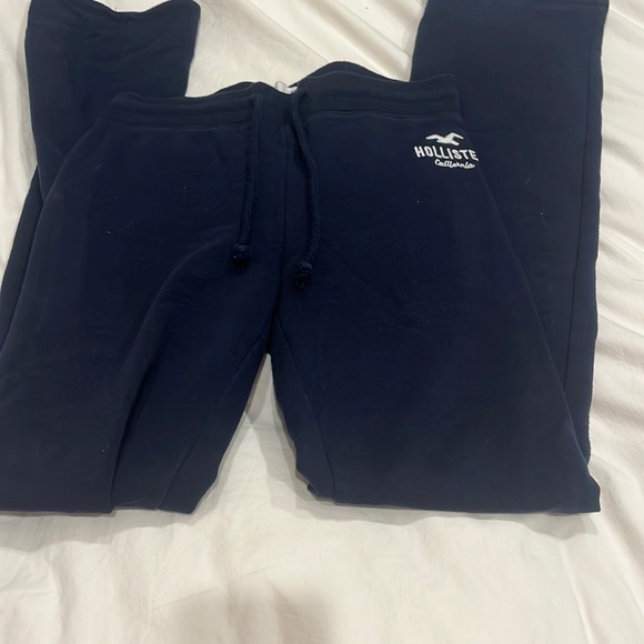 Hollister | Pants & Jumpsuits | Open Leg Navy Hollister Sweatpants ...